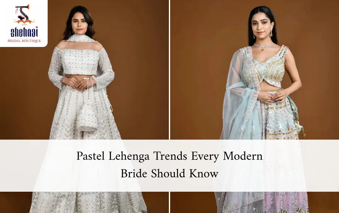 Pastel Lehenga Trends Every Modern Bride Should Know – Shehnai Bridal ...